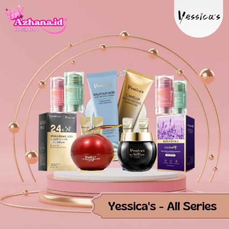 Jual YESSICA'S ALL SERIES FACE CLEANSER, 5IN1 CRYSTAL GLOW, MOISTURIZER ...