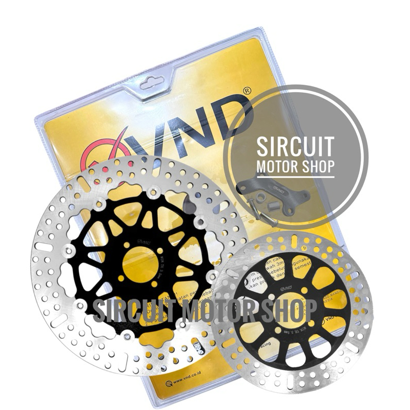 Jual PIRINGAN CAKRAM DISC DEPAN BELAKANG VND AK 333 - 300MM / SATRIA 2 ...