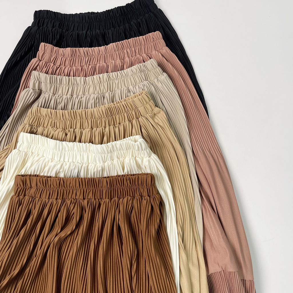 Jual ROK PLISKET PREMIUM ROK PLISKET LIDI ROK PLISKET SUSUN CEYDA SKIRT ROK SUSUN | Shopee Indonesia