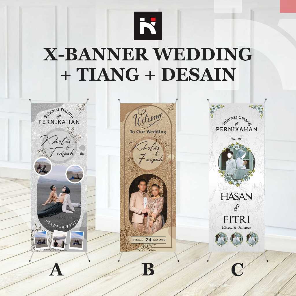 Jual stand banner wedding / CETAK x banner wedding lamaran | Shopee ...