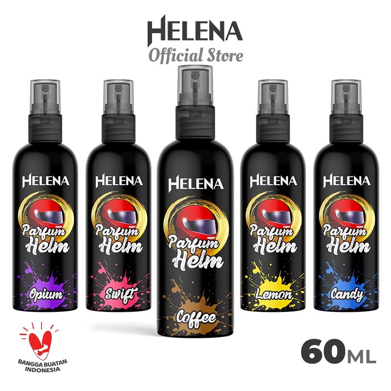 Jual HELENA Parfum Helm / Pengharum Pewangi Helm / Penghilang Bau Helm ...
