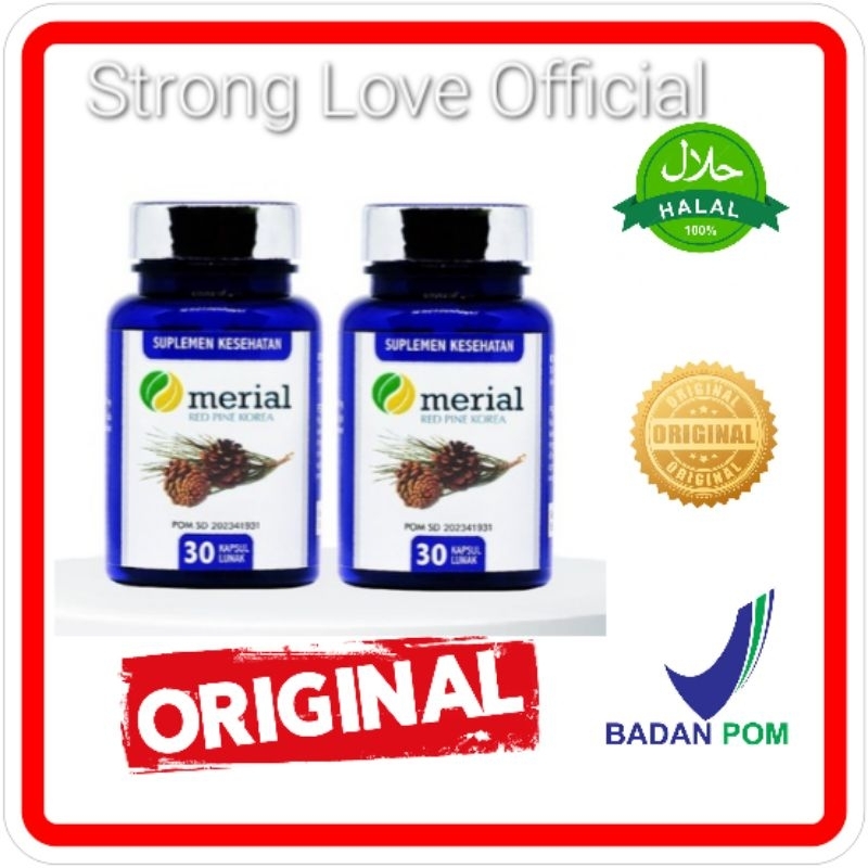 Jual MERIAL FISH OIL MINYAK IKAN DENGAN EKSTRAK PINUS MERAH RED PINE ...