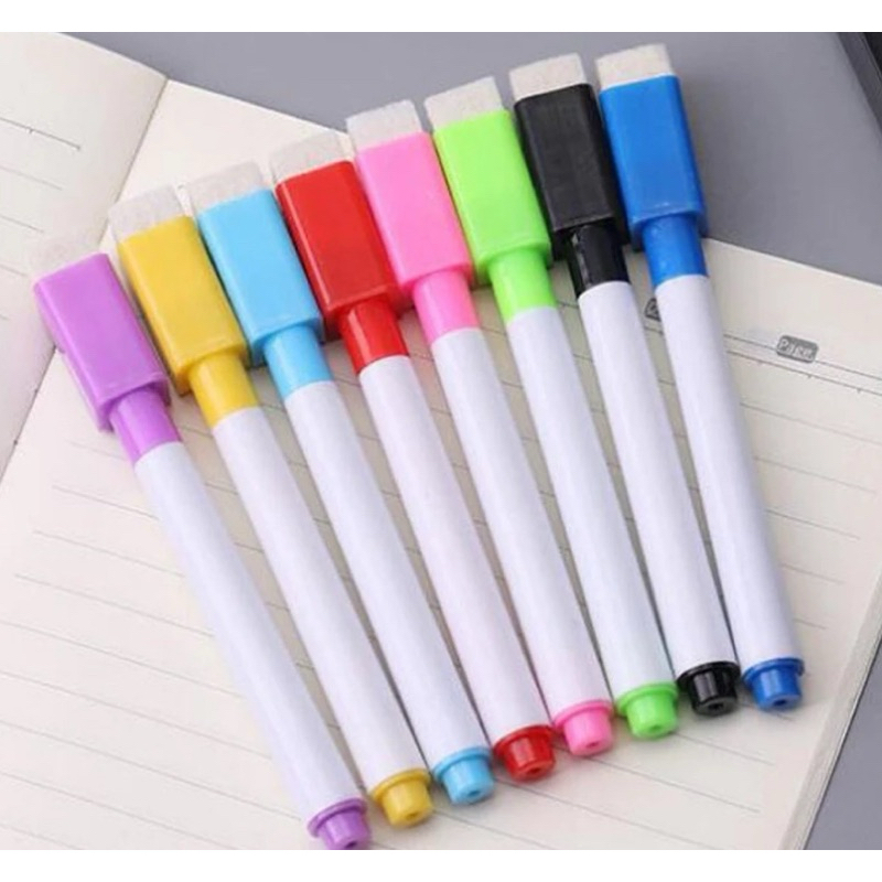 Jual Sepidol Warna Warni Wipe And Clean Kecil MI-A27 Spidol Mini Papan ...