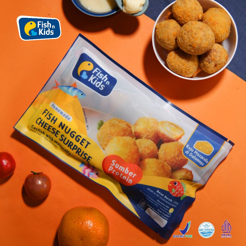 Jual Nugget Homemade MPASI Ikan Lele Cheese Surprise 250 gram/ Frozen ...
