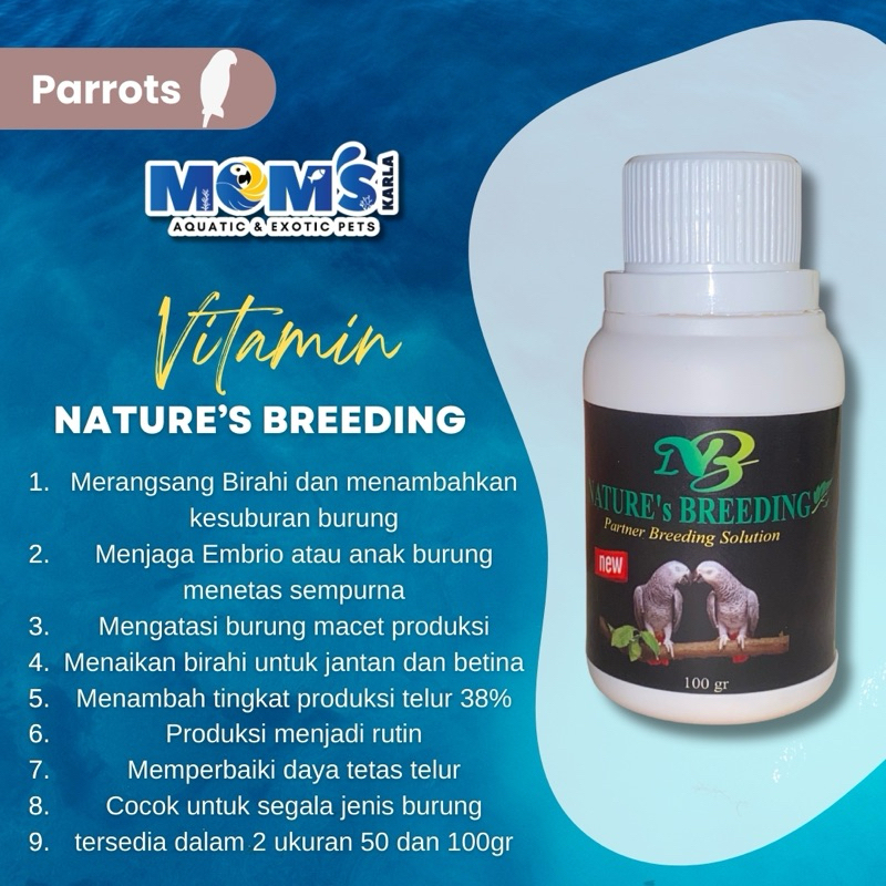 Jual Nature Breeding Vitamin Ternak Burung | Shopee Indonesia