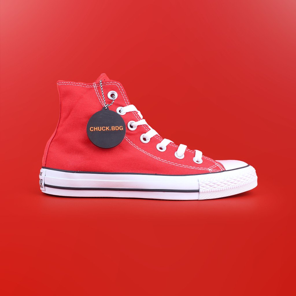 Jual Converse Chuck Taylor All Star Classic Red High 100% Original ...