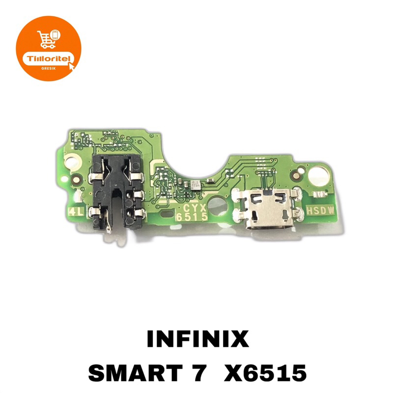 Jual BOARD CONNECTOR CHARGER INFINIX SMART 7 / PCB KONEKTOR CAS INFINIX X6515 | Shopee Indonesia