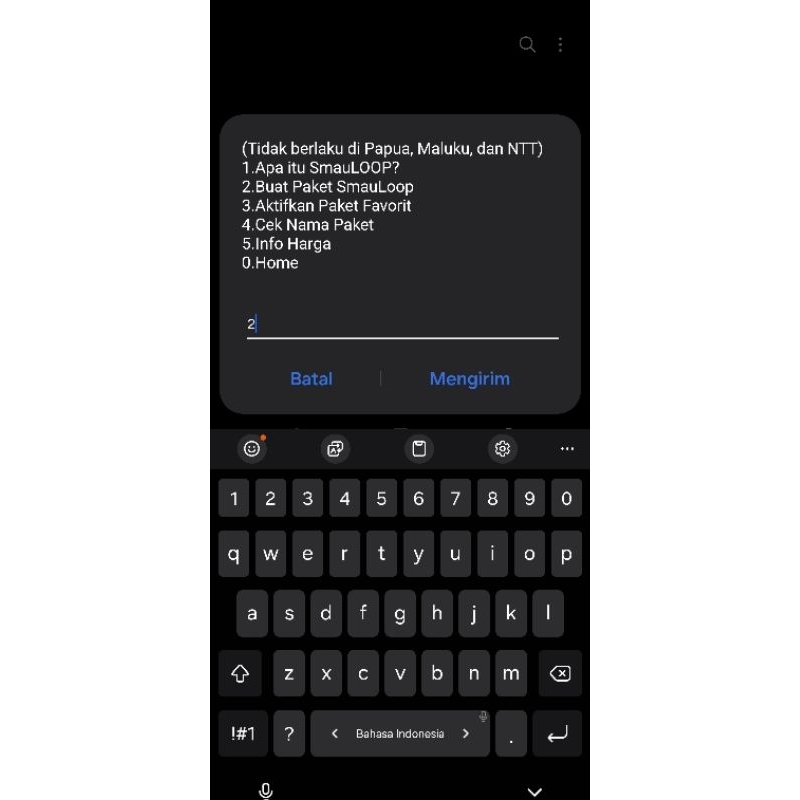 Jual SIMPATI LOOP BIRU 1000 SMS | Shopee Indonesia