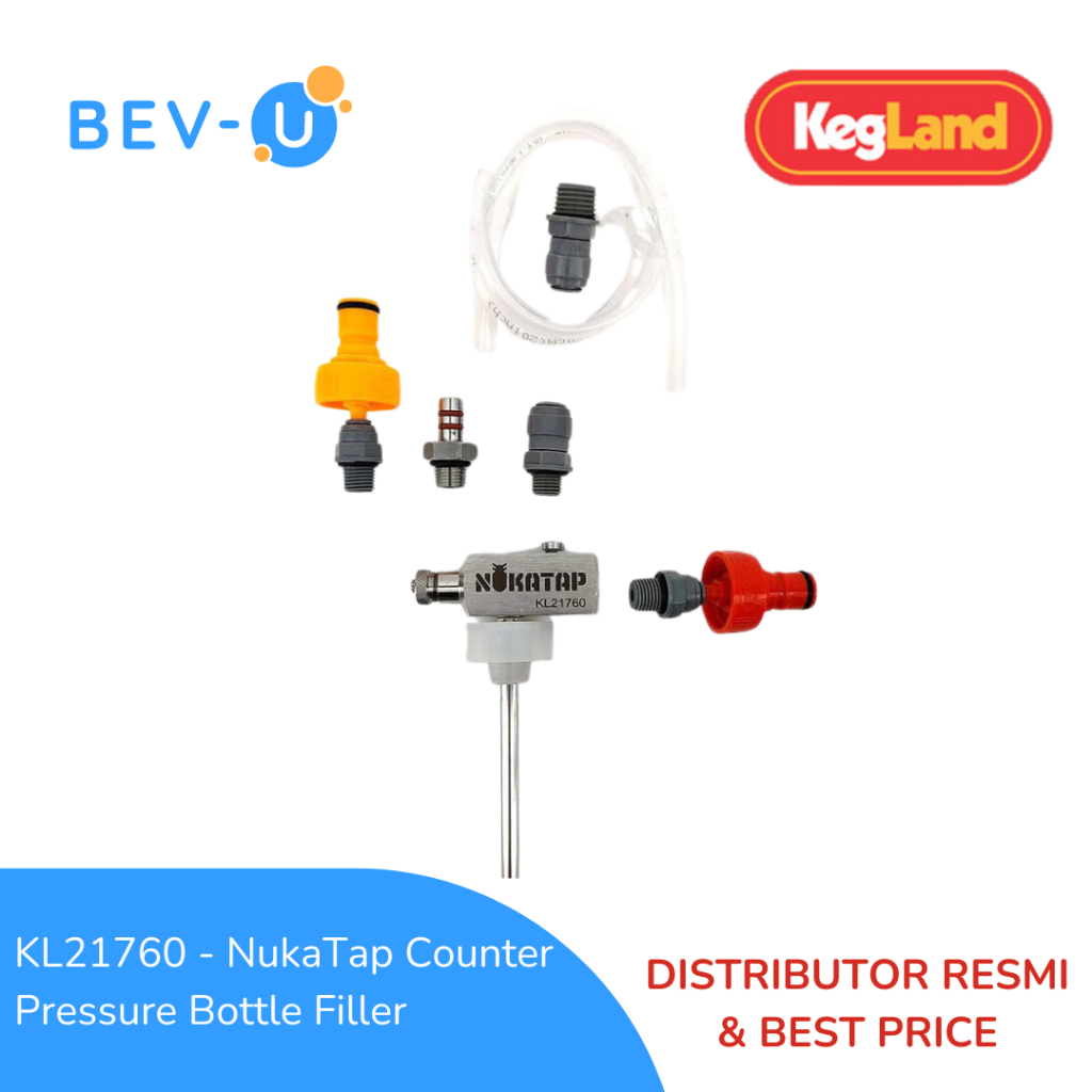 Jual Kegland NukaTap Counter Pressure Bottle Filler Pengisi Botol ...