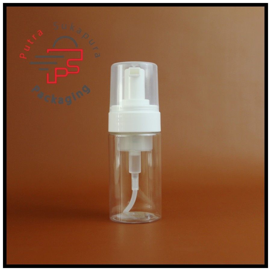Jual botol pump foamer 100ml clear Tipe 1 / botol sabun pump 100ml tipe 1 | Shopee Indonesia