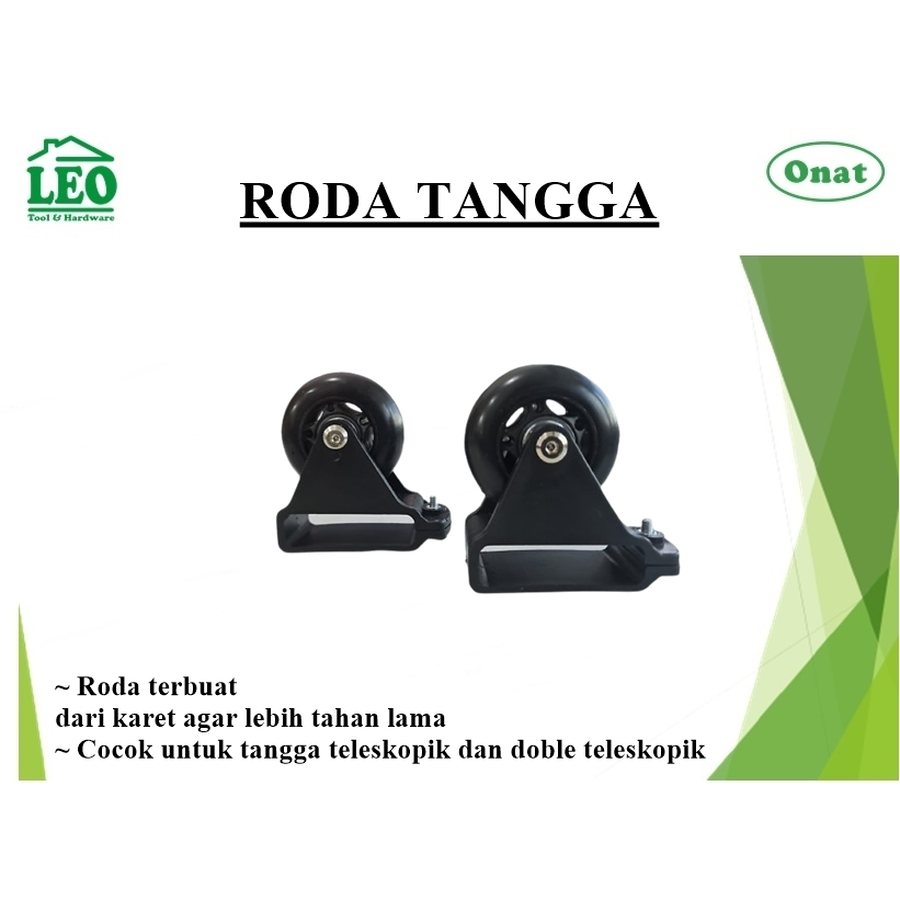 Jual roda bantu tangga teleskopik ladder | Shopee Indonesia