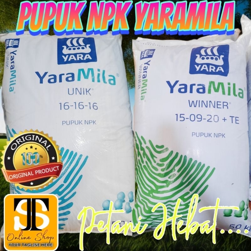 Jual Pupuk Npk 16 16 16 Unik Pupuk Npk 15 09 20 Te Winner Npk Yaramila