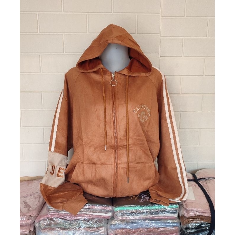 Jual Houdie jaket suede premium jumbo 4XL | Shopee Indonesia