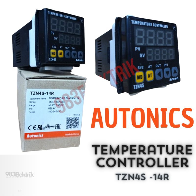Jual Autonics Temperature Controller type TZN4S-14C | Shopee Indonesia