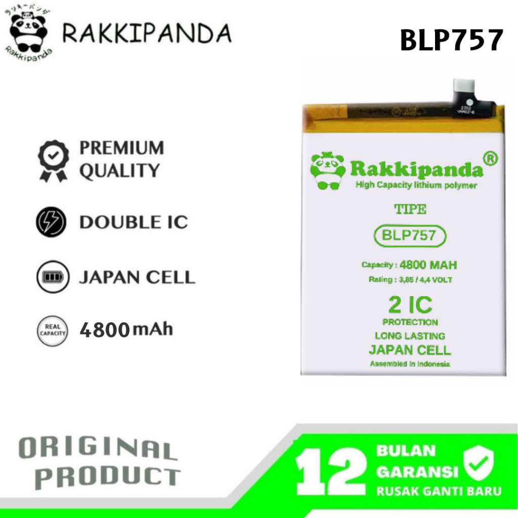 Jual RakkiPanda - BLP757 Realme 6 / Realme 6 Pro / Narzo Batre Batrai ...