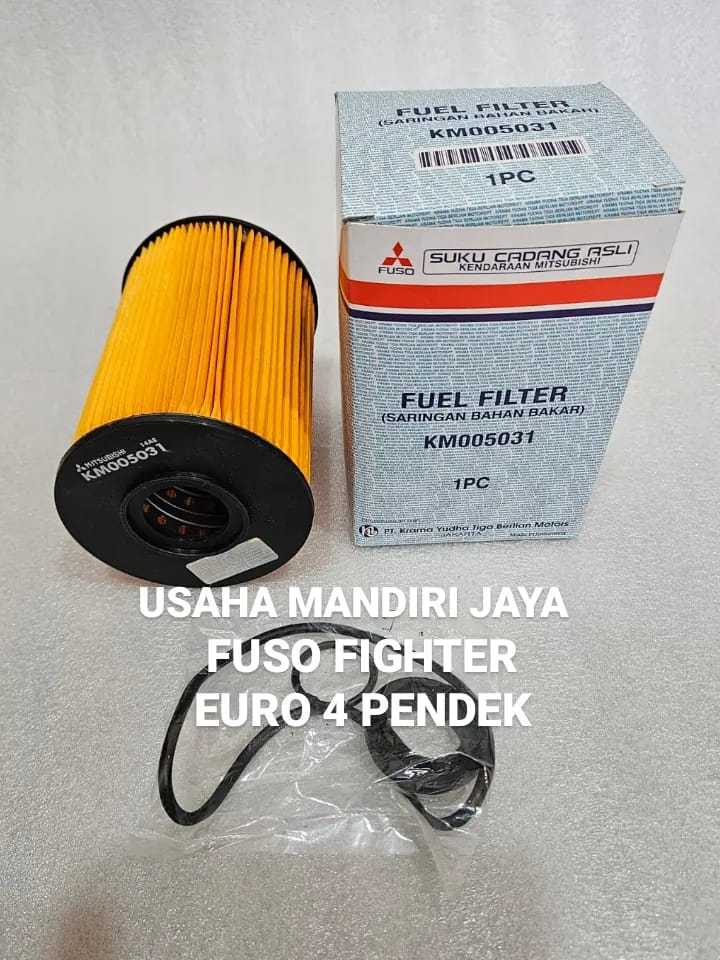 Jual FUEL FILTER FILTER SOLAR FUSO FIGHTER EURO 4 PENDEK KM005031 ...