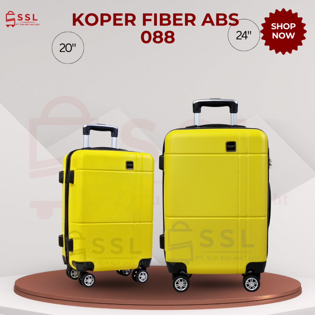 Jual Koper Poloparis Fiber ABS 20 Inch 24 Inch Garansi Seumur Hidup ...