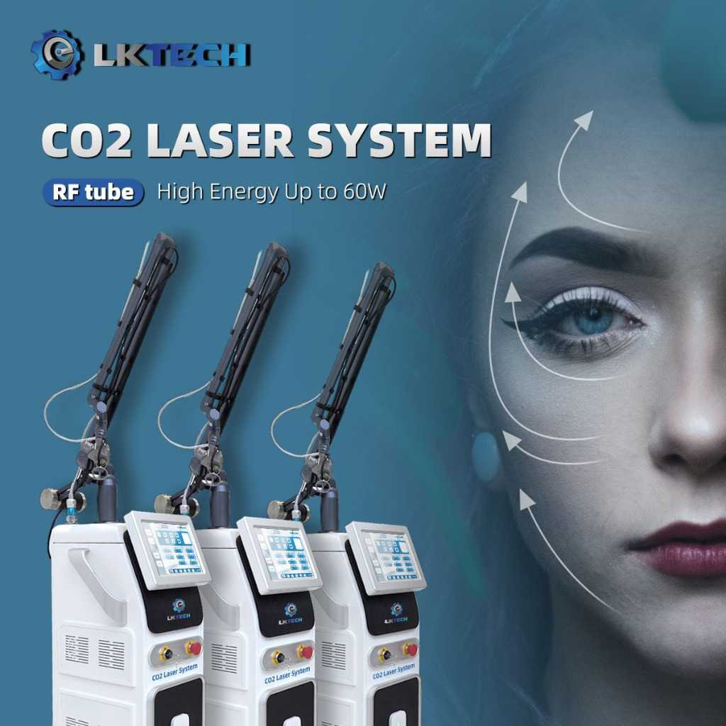 Jual AKL CO2 Super Laser Dual Layer System RF Tube High Energy ...