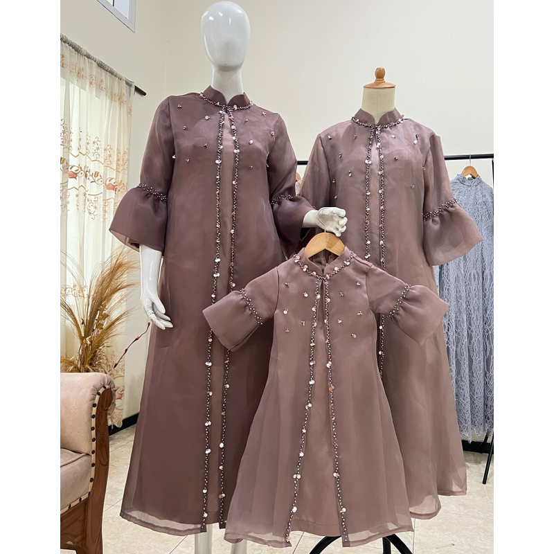 Jual DANILA dress organza | dress kondangan | Gaun pesta mewah | Shopee ...
