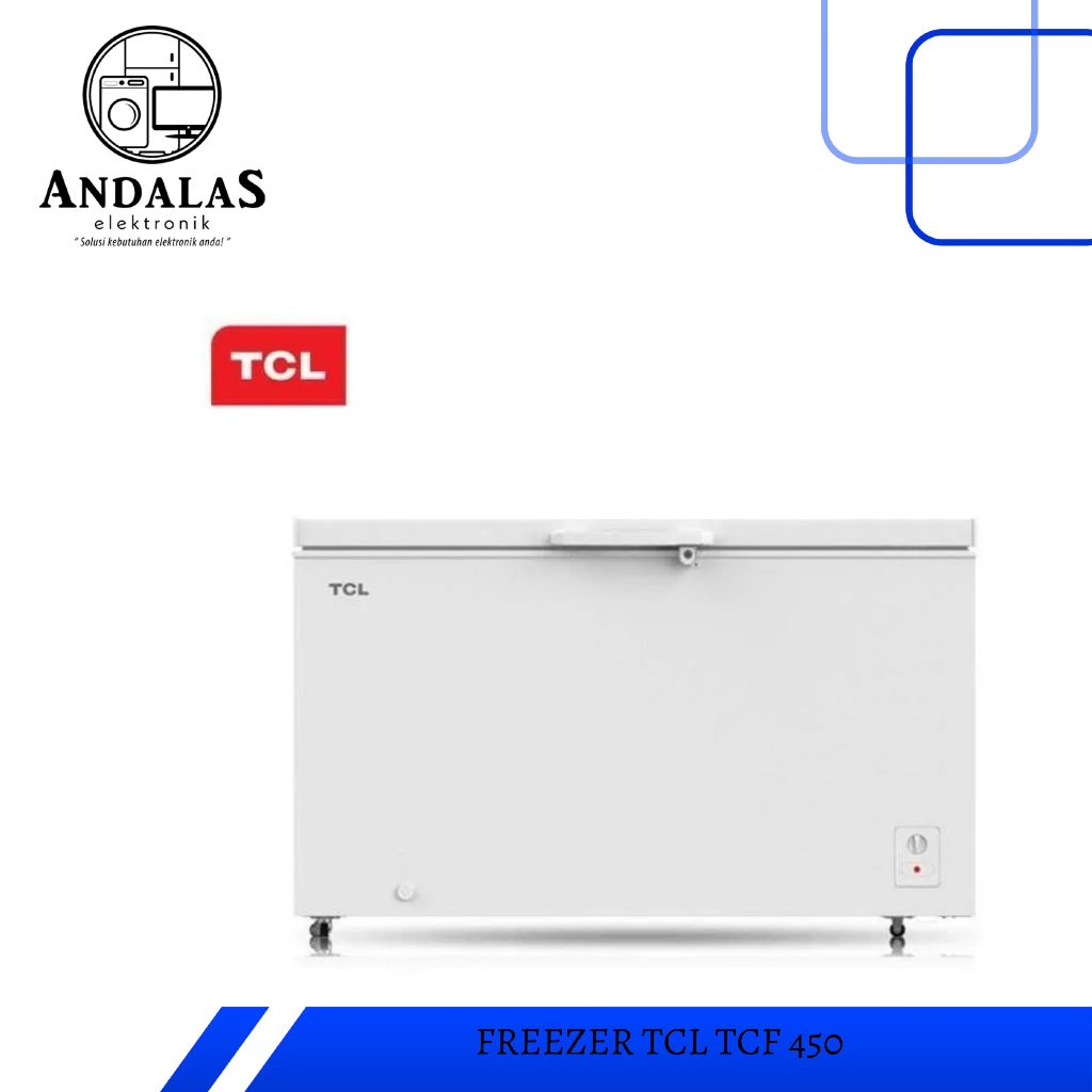 Jual FREEZER BOX TCL TCF 450 ZID CHEST FREEZER TCL TCF-450ZID GARANSI ...