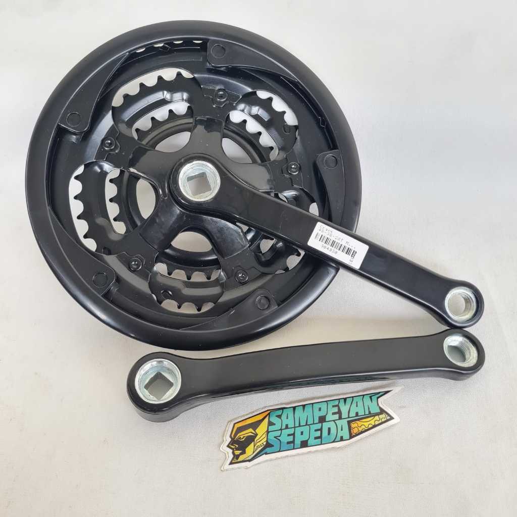 Jual Crank Set Sepeda Melano 28-38-48T Arm 170mm MTB Federal Gear Gir ...