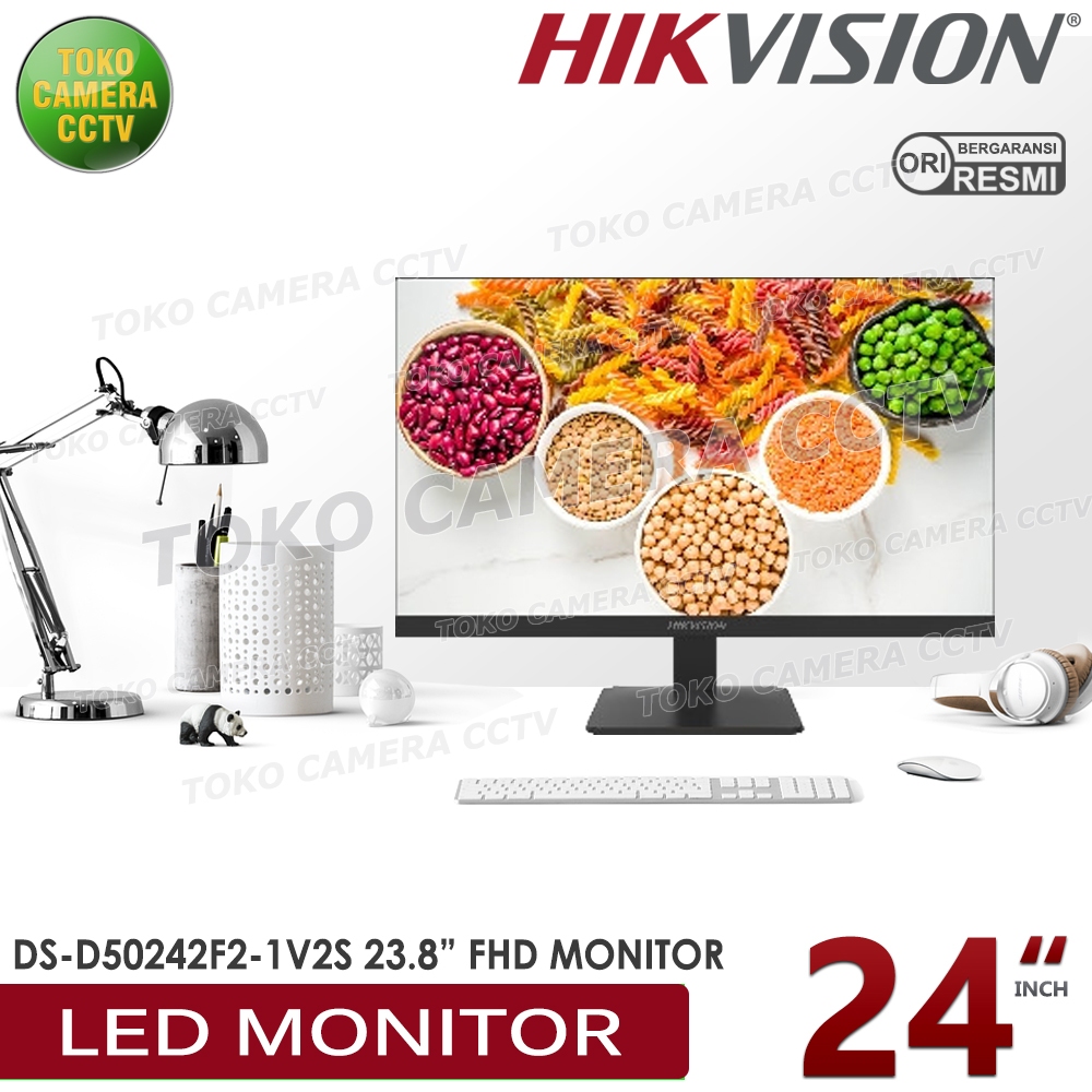 Jual HIKVISION MONITOR LED DS-D5024F2-1V2S FULL HD 24 INCH SPEAKER ...