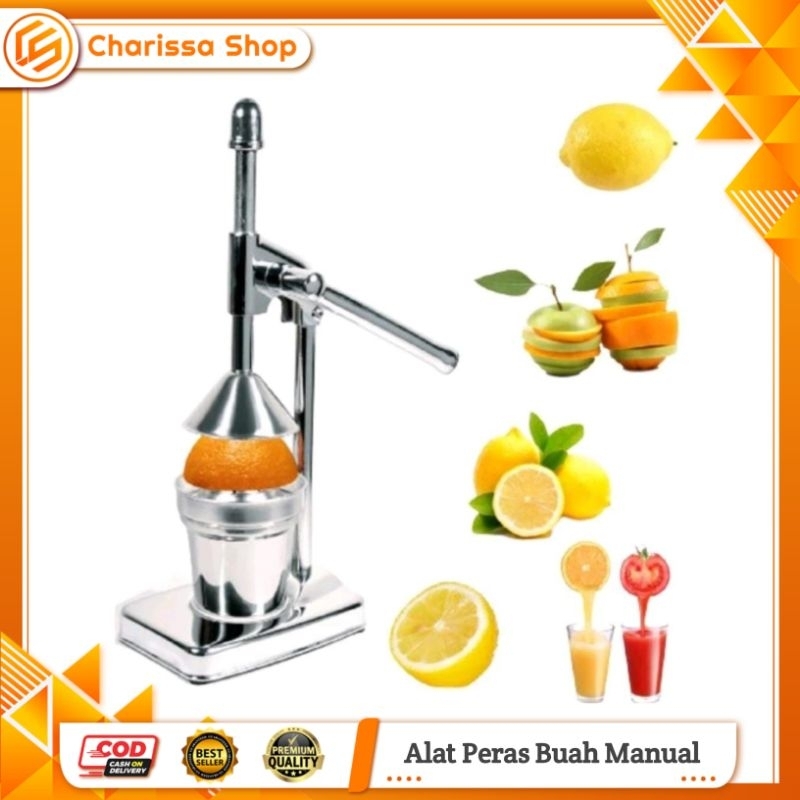 Jual Alat Peras Buah Manual / Perasan Jeruk Stainless / Manual Hand ...