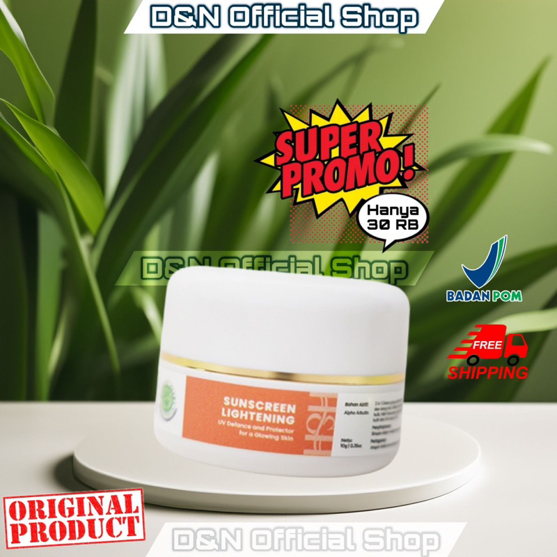 Jual Viralll H&H Sunscreen Lightening Pink SPF 30 PA++++ / UV Defender ...