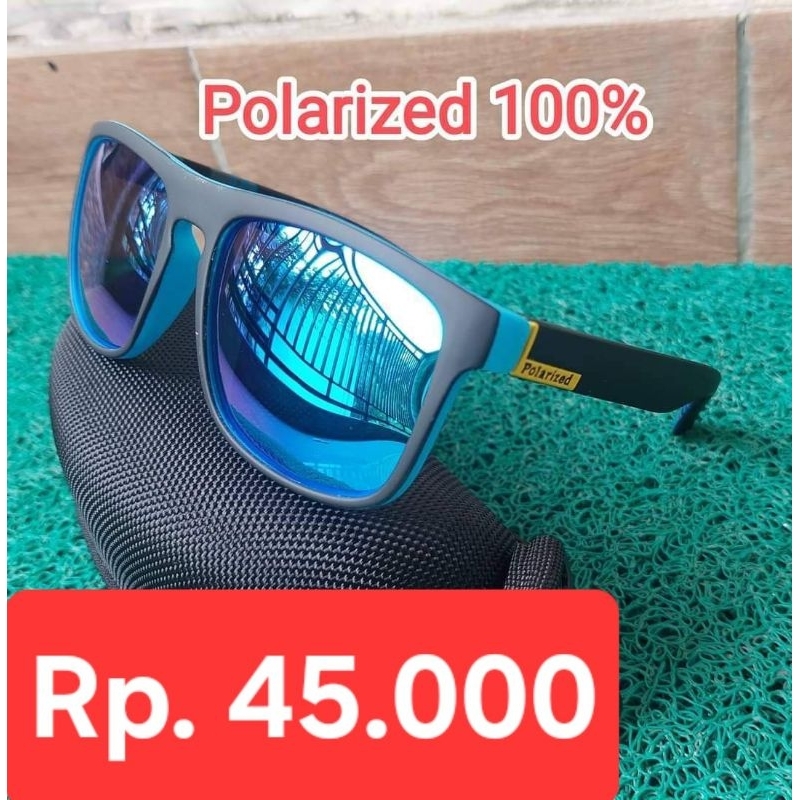 Jual KACAMATA POLARIZED UV 400 OUTDOOR PRIA / WANITA BIRU | Shopee Indonesia