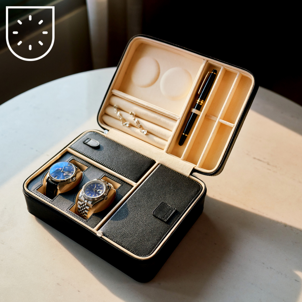 Jual BILLSTONE Expedition 3 Watch Box Roll| Kotak Jam & Tempat Jam ...