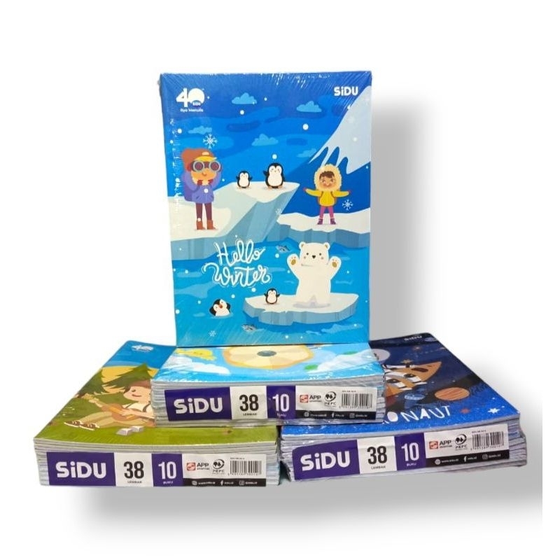 Jual BUKU TULIS SIDU 38 LEMBAR ISI 10 PCS / BUKU SEKOLAH / BUKU KWARTO ...