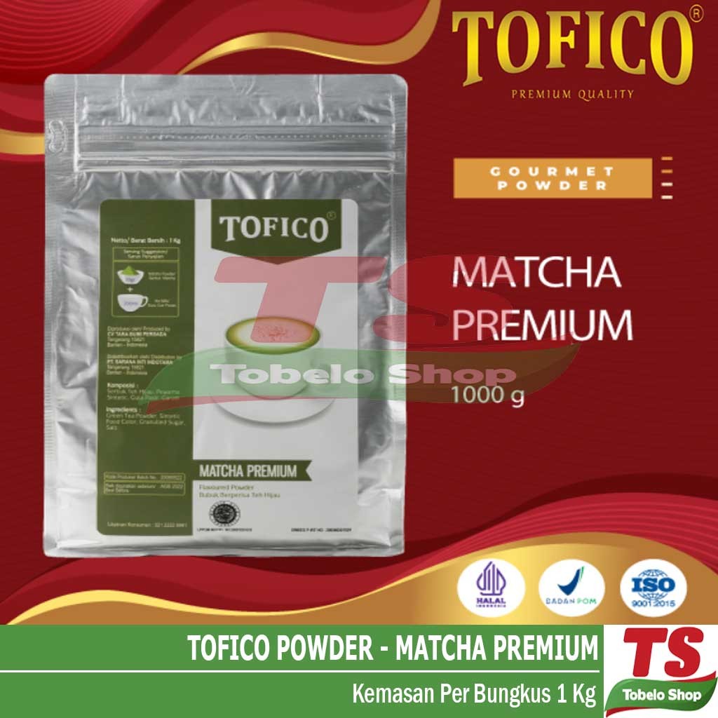 Jual TOFICO POWDER MATCHA PREMIUM / TOFICO MATCHA POWDER PREMIUM ...