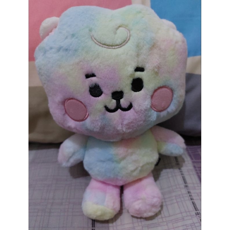 Jual Doll boneka BT21 RJ Rainbow medium size bts jin official | Shopee ...
