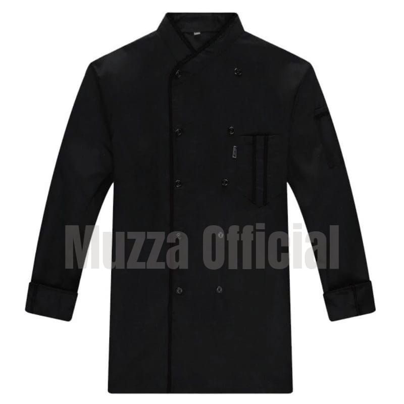 Jual Baju Koki Seragam Chef Kemeja Koki Lengan Panjang Unisex | Shopee ...