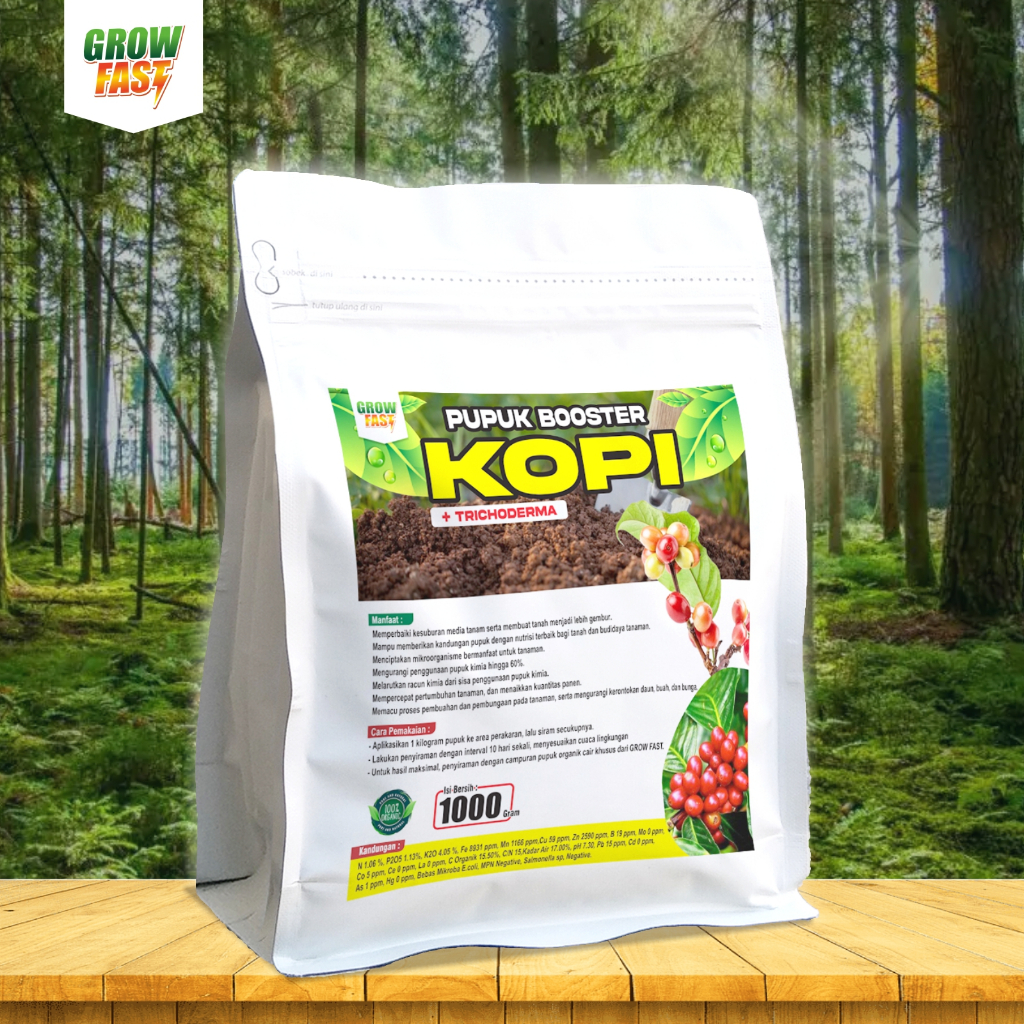 Jual Pupuk Booster Kopi 1kg media tanam kopi 1000gr pupuk pemacu ...