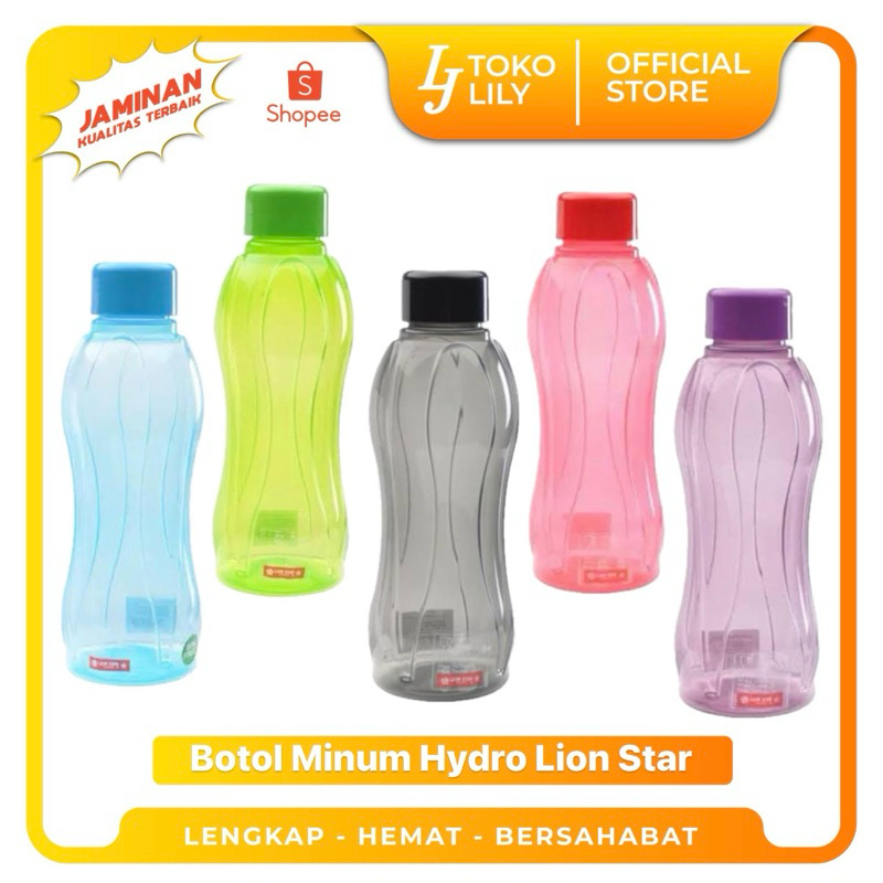 Jual Botol Minum Plastik Hydro BPA FREE Lion Star | Shopee Indonesia
