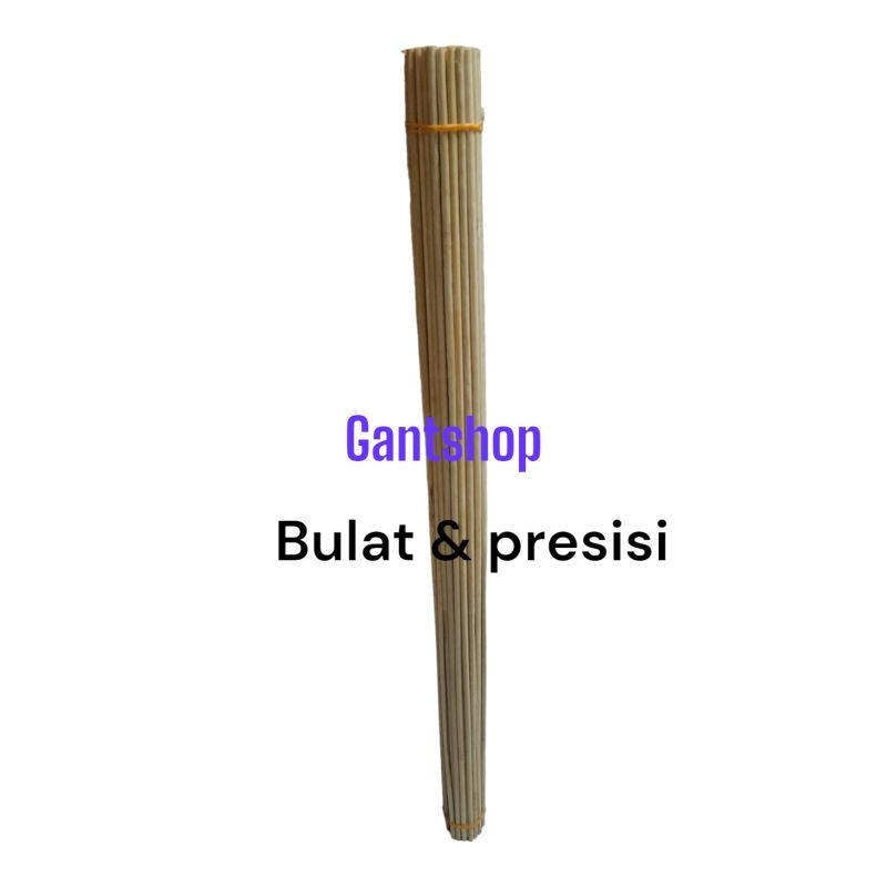 Jual Stick bambu 70 cm diameter +- 5 mm tumpul isi 50 pcs | Shopee ...