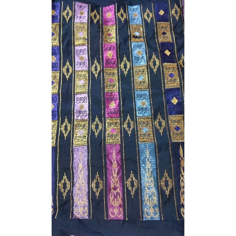 Jual sutra meteran motif pucuk (1 meter) | Shopee Indonesia