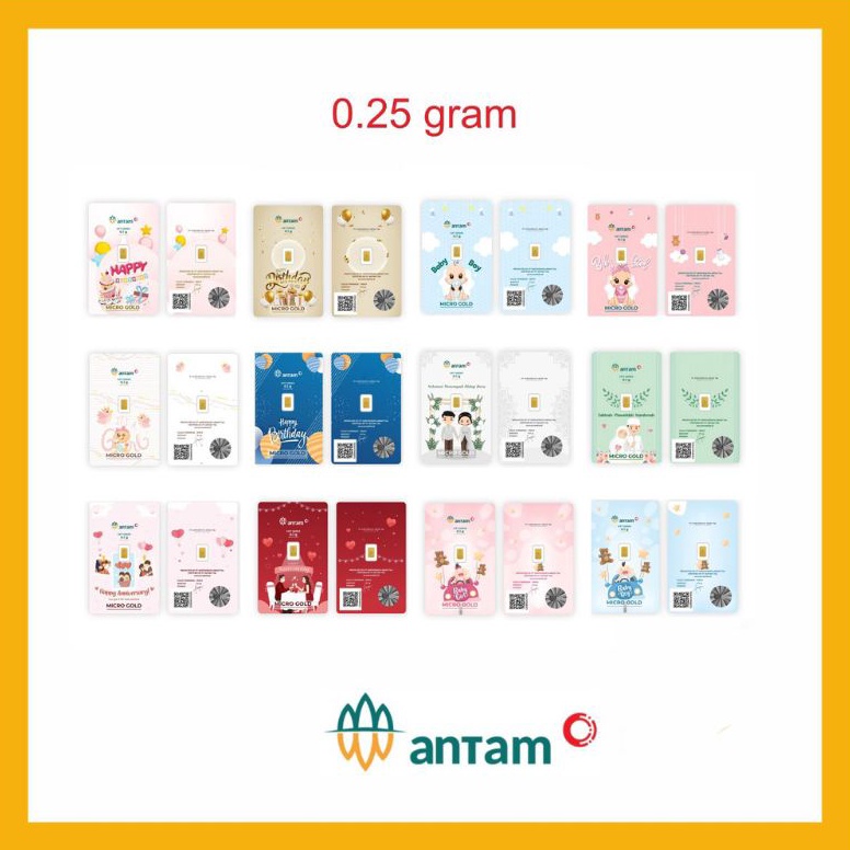 Jual Micro Antam 25 Gram KODE O4R9 | Shopee Indonesia