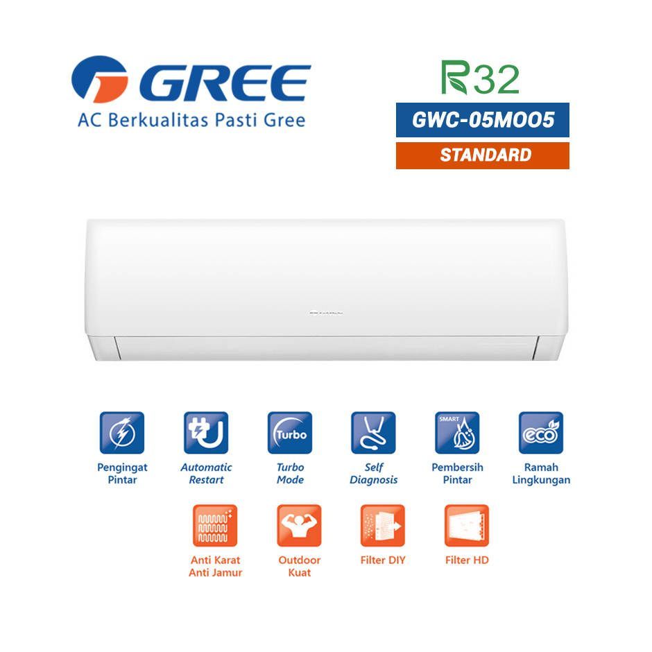 Jual AC Gree 0.5 PK GWC-05M005 | Shopee Indonesia