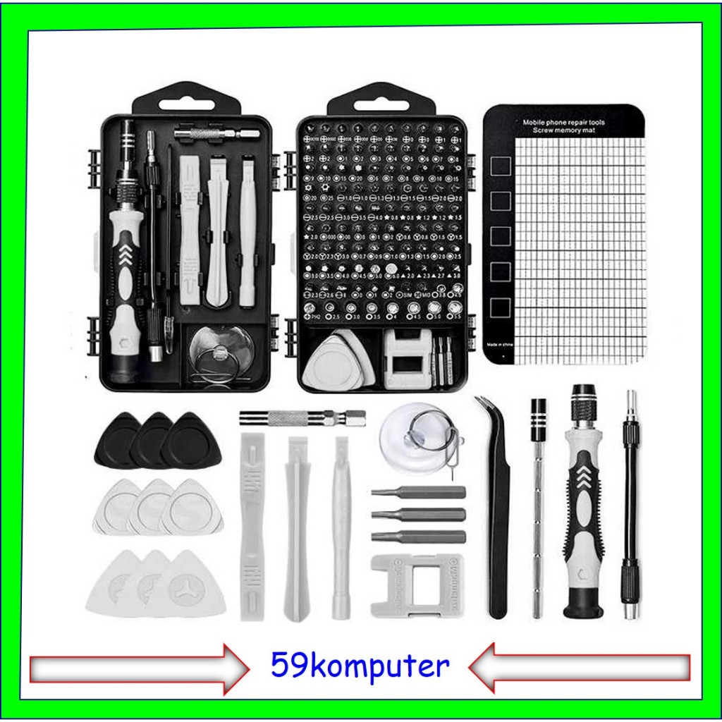 Jual Screwdriver Set? Obeng Servis Hp? Obeng Hp Full Set? Peralatan ...