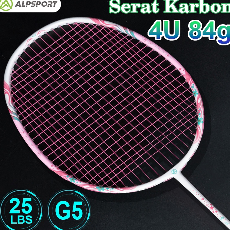 Jual KODE M9K ALPSPORT New Cherry Badminton Racket 1 Serat Karbon Penuh ...