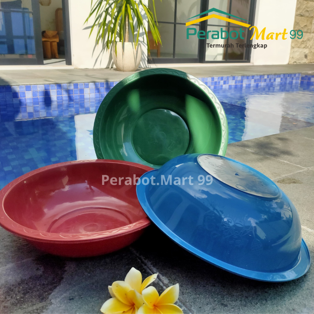 Jual (24 PCS) BASKOM PLASTIK JUMBO UKURAN 14 SUPER | Shopee Indonesia