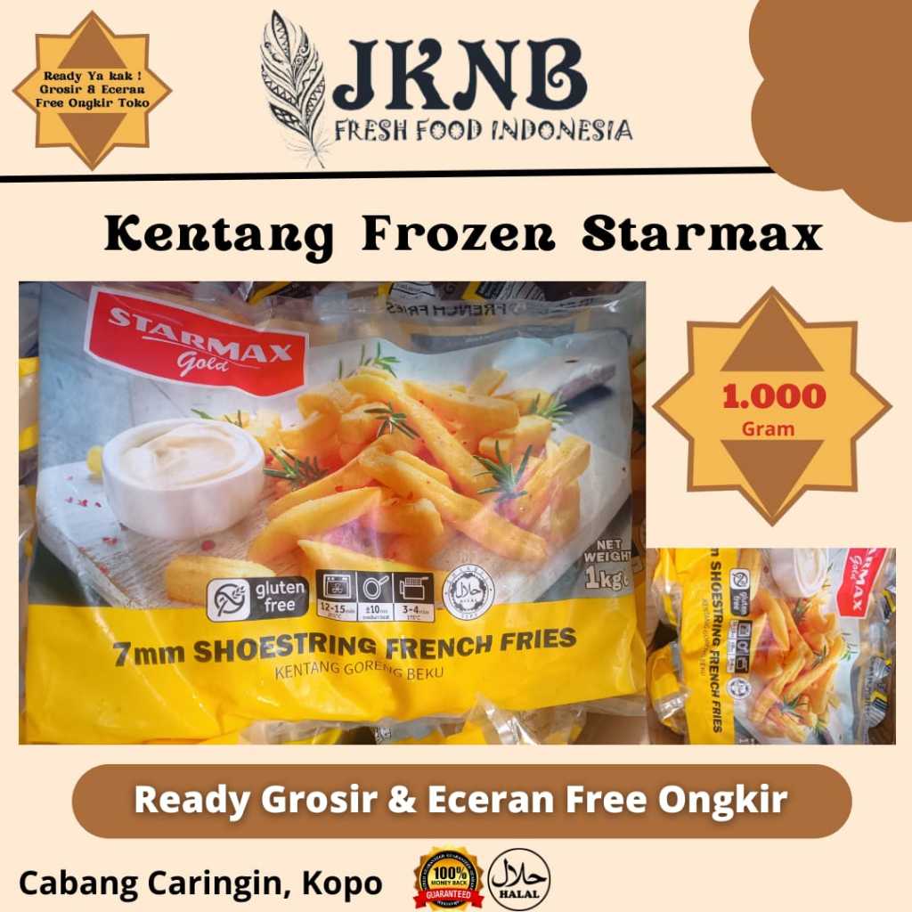 Jual KENTANG FROZEN SHOESTRING 1 KG I JKNB Fresh Food I Shoestring 1 kg ...