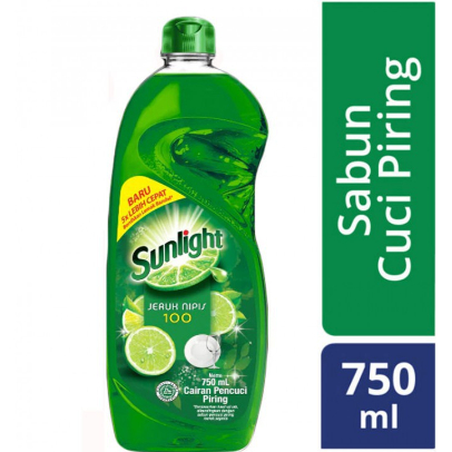 Jual Sunlight Sabun Cuci Piring Jeruk Nipis Botol 750ml | Shopee Indonesia