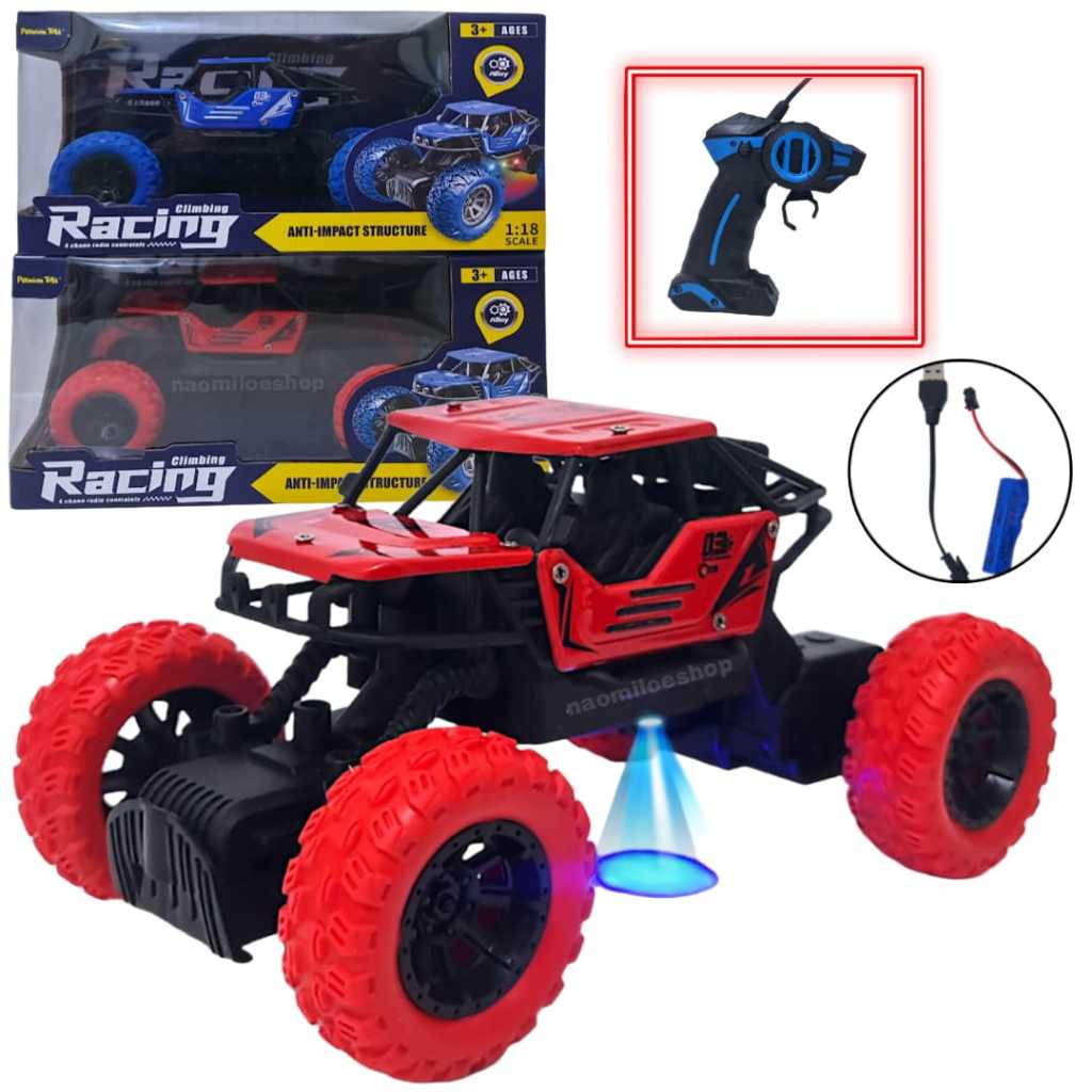 Jual IMPACT RACING CAR Mainan mobil climbing car jeep remote control ...