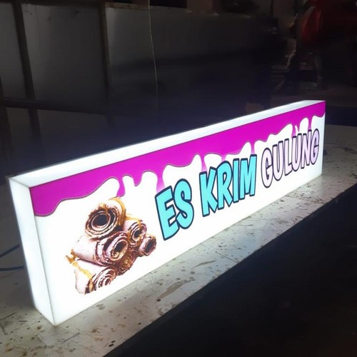 Jual Neon Sign Light Box frameless ( neon box mini ) ukuran kecil 1 ...