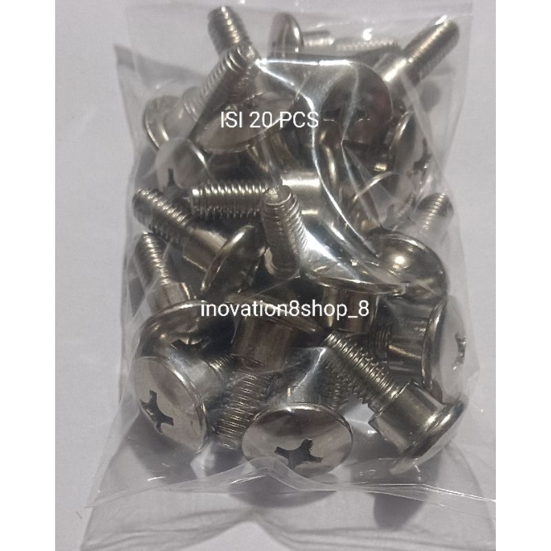 Jual ISI 20 PCS BAUT BODY MOTOR SUPRA/BAUT BODY HONDA | Shopee Indonesia
