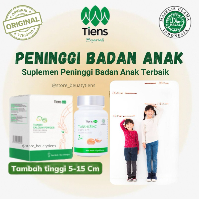 Jual Susu Kalsium Anak Tiens Kalsium Junior Peninggi Badan Anak Calcium ...