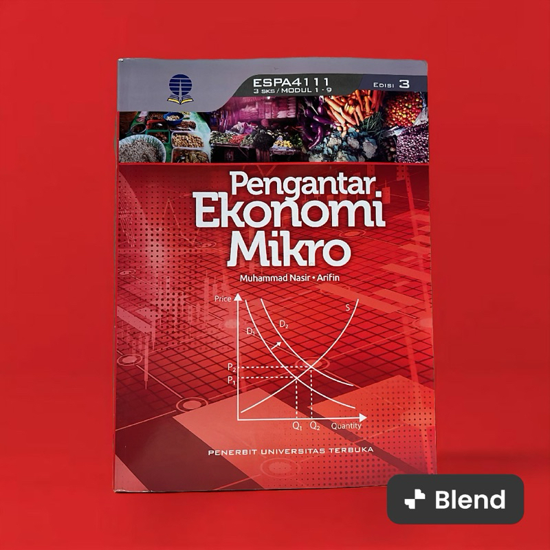 Jual BUKU PENGANTAR EKONOMI MIKRO EDISI 3 By Universitas Terbuka | Shopee Indonesia